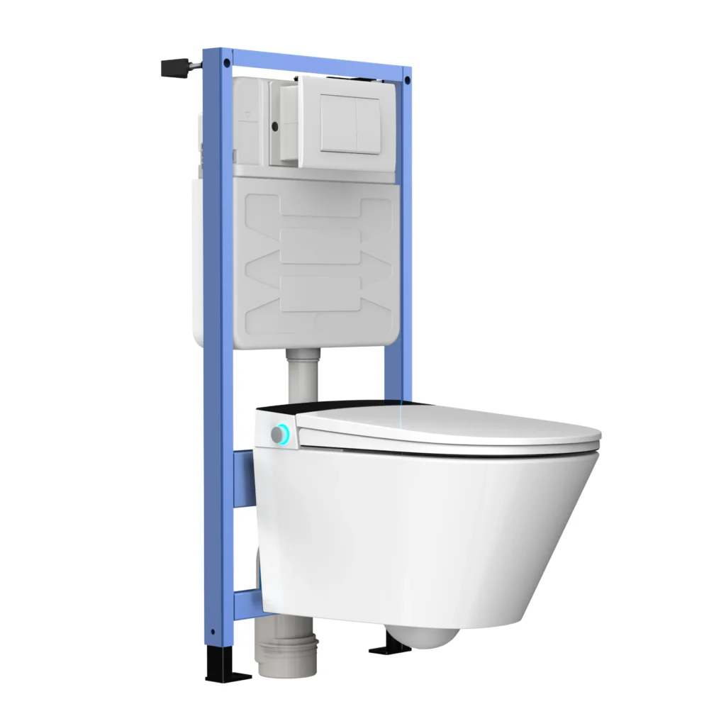 Išmanusis tualetas SWS-E71 (Rinkinys: WC + rėmas)